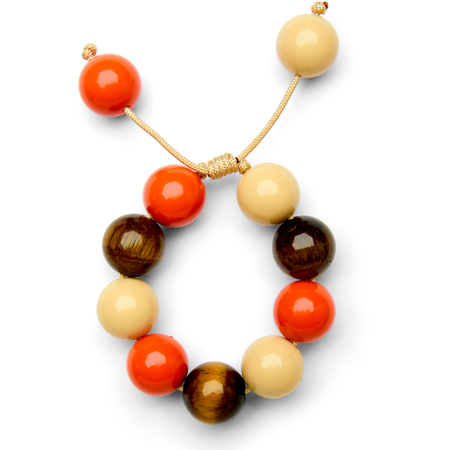 Tiger's Eye Gumball Bracelet | Caroline Crow Designs