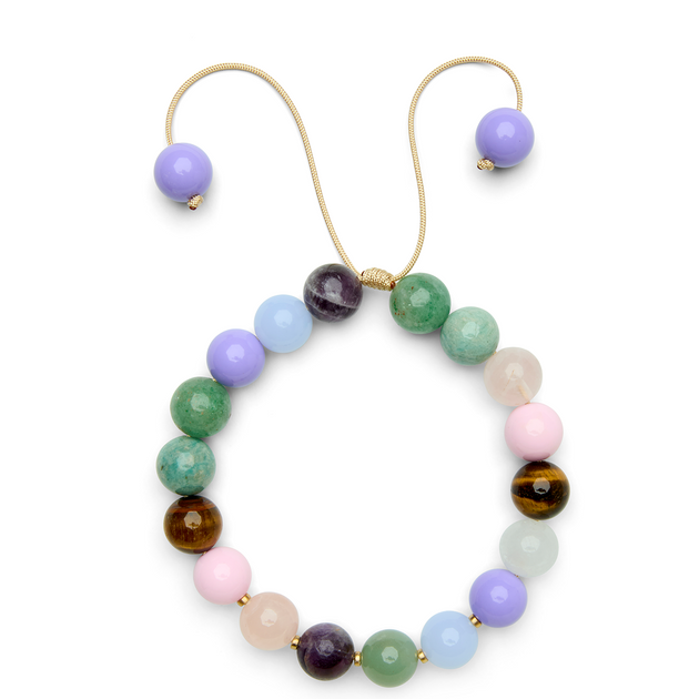 Seaglass Gumball Choker| Caroline Crow Designs